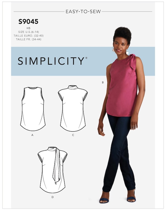 Uncut Simplicity Sewing Pattern 10429 S9045 9045 Misses' | Etsy