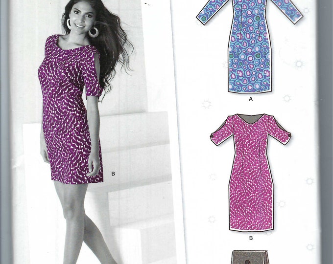 Uncut New Look Sewing Pattern 6092 Womens Misses Dress Sewing Pattern ...