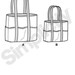 Uncut Simplicity 2830 Tote Bags in 2 Sizes Sewing Pattern FF - Etsy