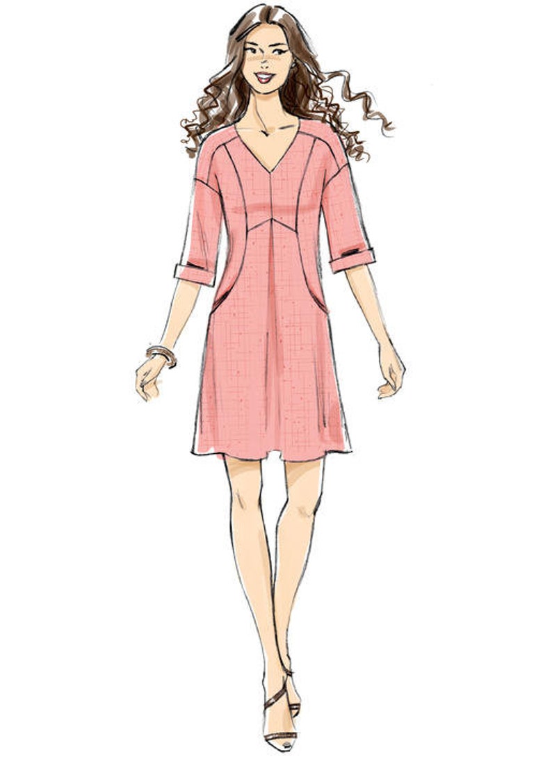 Uncut Butterick Sewing Pattern 6567 Misses' Dress Size - Etsy