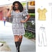 Uncut Simplicity Pattern 8641 Misses' Jumper Dress Size 6-14 16-24 FF ...