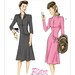 Uncut Butterick Sewing Pattern 3019 Misses Miss Size 6-8-10 Dress Bag ...