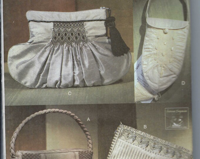 UNCUT Vogue Sewing Pattern 7675 Accessories Purse Evening Bag Sewing ...