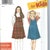 Uncut Misses' Skirts in Three Lengths Simplicity 1369 Size 6-14 14-22 ...