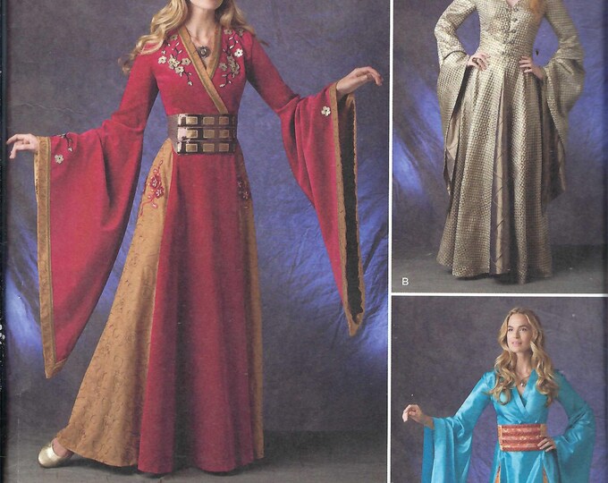 Uncut Simplicity Sewing Pattern 1487 Misses' Medieval-inspired Costumes ...
