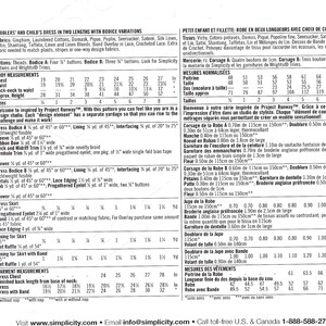 Uncut Simplicity Sewing Pattern 2265 Girls Dresses Pattern 4 Different ...