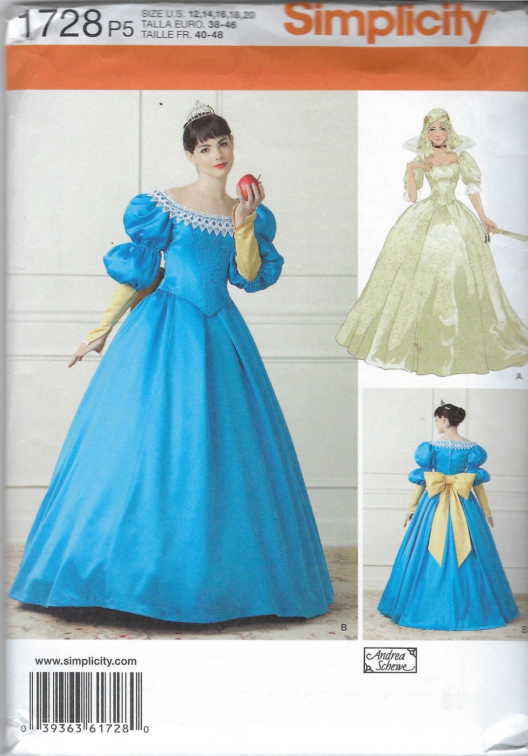 Uncut Simplicity Sewing Pattern Size 4-12 12-20 Simplicity 1728 Misses ...