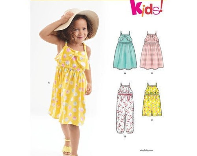 New Look Sewing Pattern 942 6569 Child's Sundress ~ Factory Folded ...
