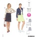 Uncut Burda Sewing Pattern 6263 Blouse Shirt Blouses in a - Etsy