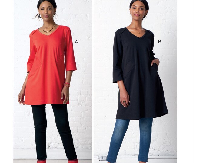 Uncut Mccalls 7871 Sewing Pattern Misses Knit Tunic and Dress Nancy ...