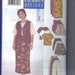 Uncut Simplicity Sewing Pattern 9124 1318 Misses Kimono Jackets Sizes ...