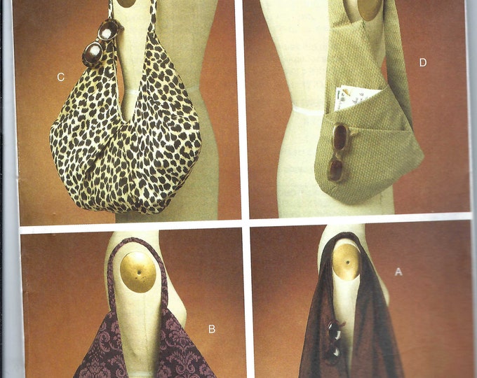 Uncut Vogue Sewing Pattern 8466 Bags FF - Etsy