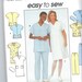 Uncut Vintage Simplicity Sewing Pattern 9133 Child Girls Boys Overalls ...