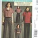 Uncut Burda Style Sewing Pattern 7046 Blazer-pants-bermuda - Etsy