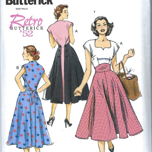 Uncut Butterick Sewing Pattern B6451 6451 Misses' - Etsy