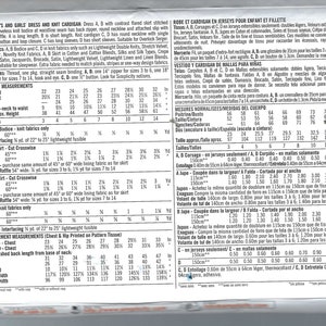 Uncut Vintage Simplicity Sewing Pattern 9018 Girls Dress & Knit ...