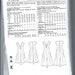 Uncut Vogue Sewing Pattern Women's Dress and Dickie, Formal Dress, Fit ...