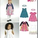 Uncut New Look Sewing Pattern 557 6296 Child's and Girls Shorts and ...