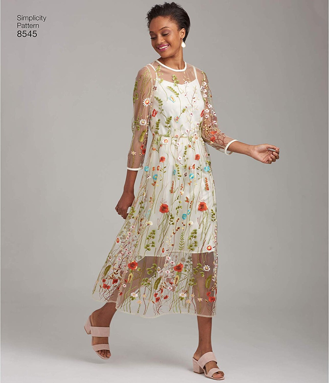 Uncut Simplicity Sewing Pattern 8545 884 8545 Misses' and Miss Petite ...