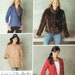 Uncut Simplicity Sewing Pattern 2150 Misses Jackets Size 6/14 14/22 FF ...