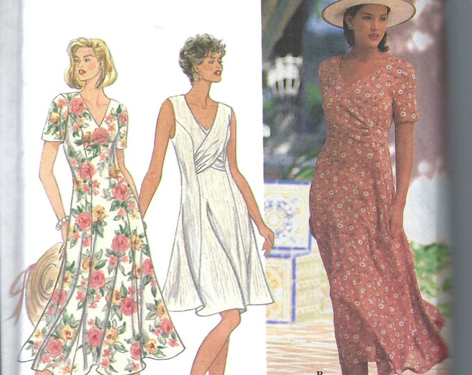 Uncut Vintage Simplicity Sewing Pattern 9496 Misses Princess Seamed ...