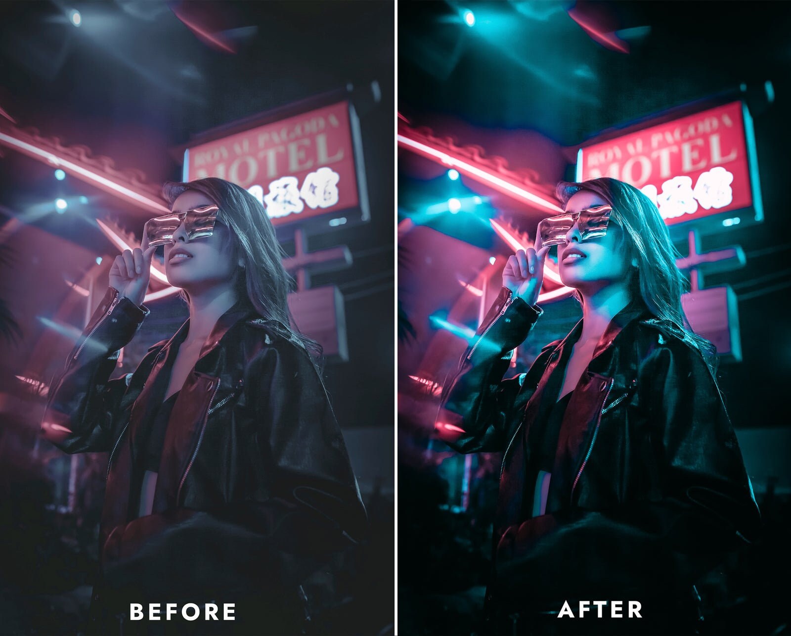 15 Neon Vibe Presets and Luts: Photo & Video Filters (PC and Mobile) - Etsy