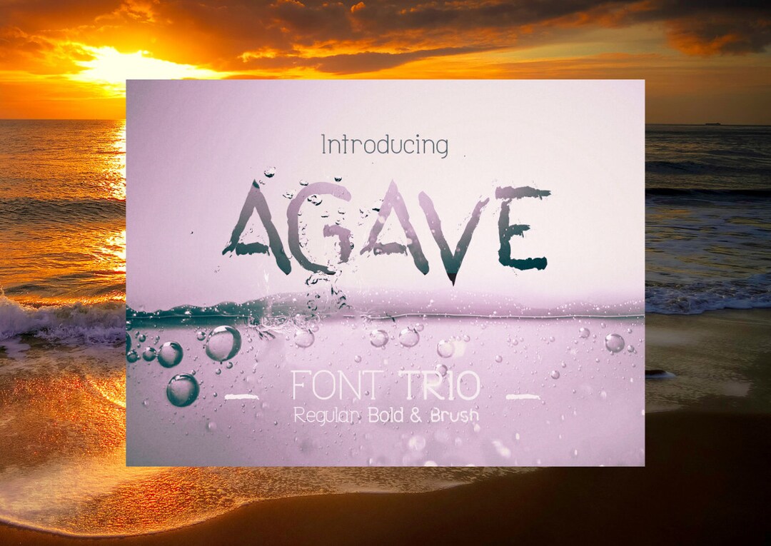 Agave Rustic Font Notes Font, Lovely Font, Elegant Font, Serif Display ...