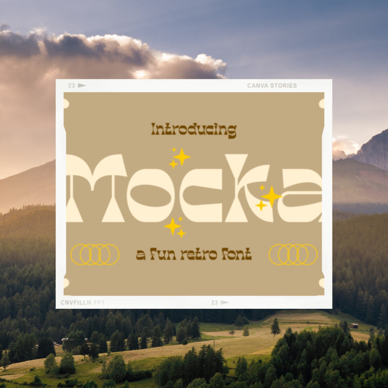 Mocka Font Bundle Slab Serif Font, Script Font, Procreate Font, Logo ...