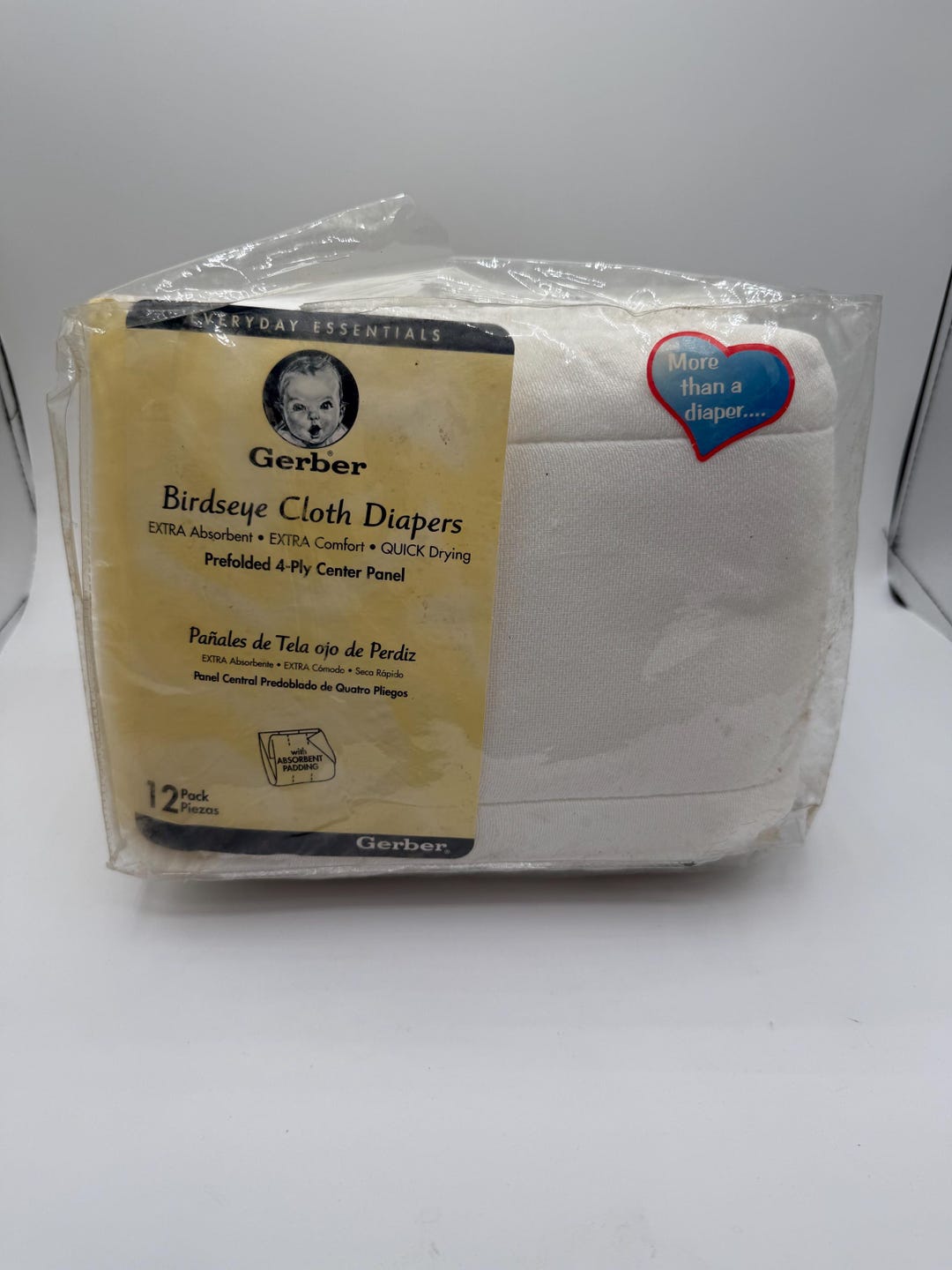 Gerber Birdseye Cloth Diapers New in Package 12 Pack - Etsy
