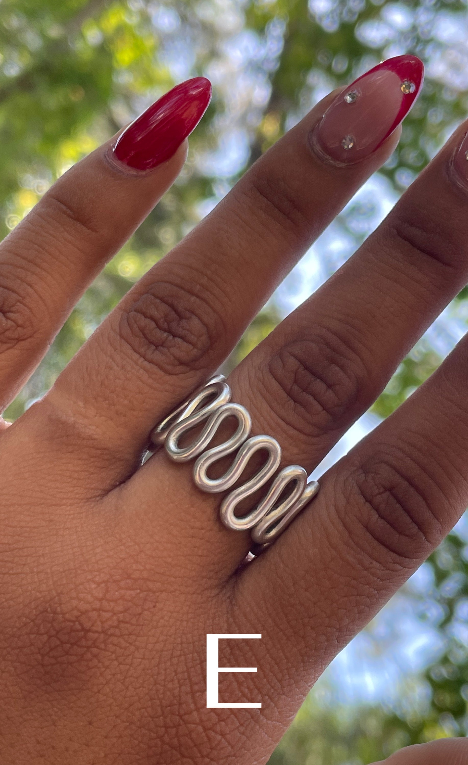 Loopy Wire Adjustable Rings - Etsy