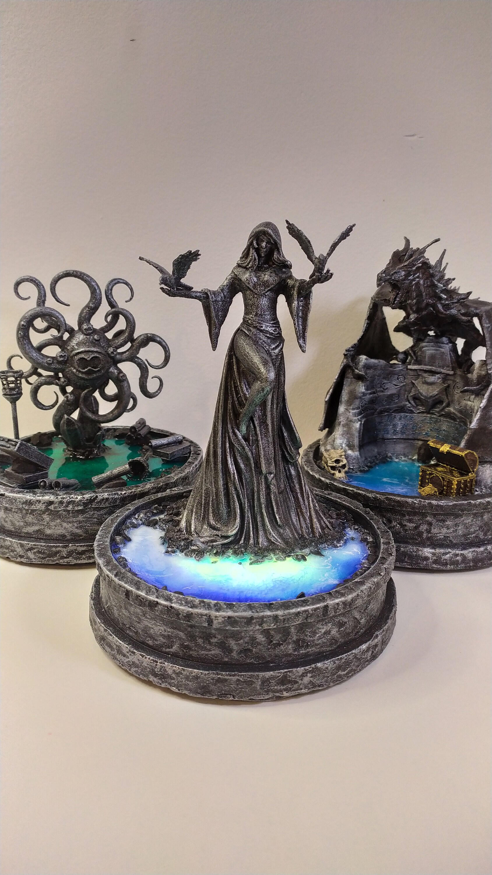Night Light Daedric Goddess Nocturnal, LED Lamp, Illuminated Diorama ...