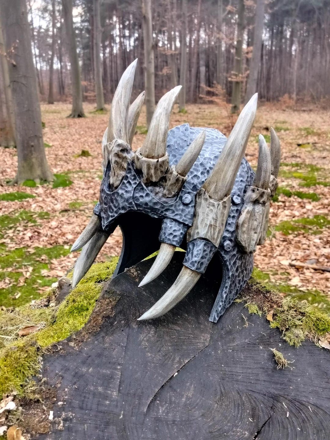 Skyrim Jagged Crown Dovahkiin Helmet - Inspired by the Elder Scrolls V ...