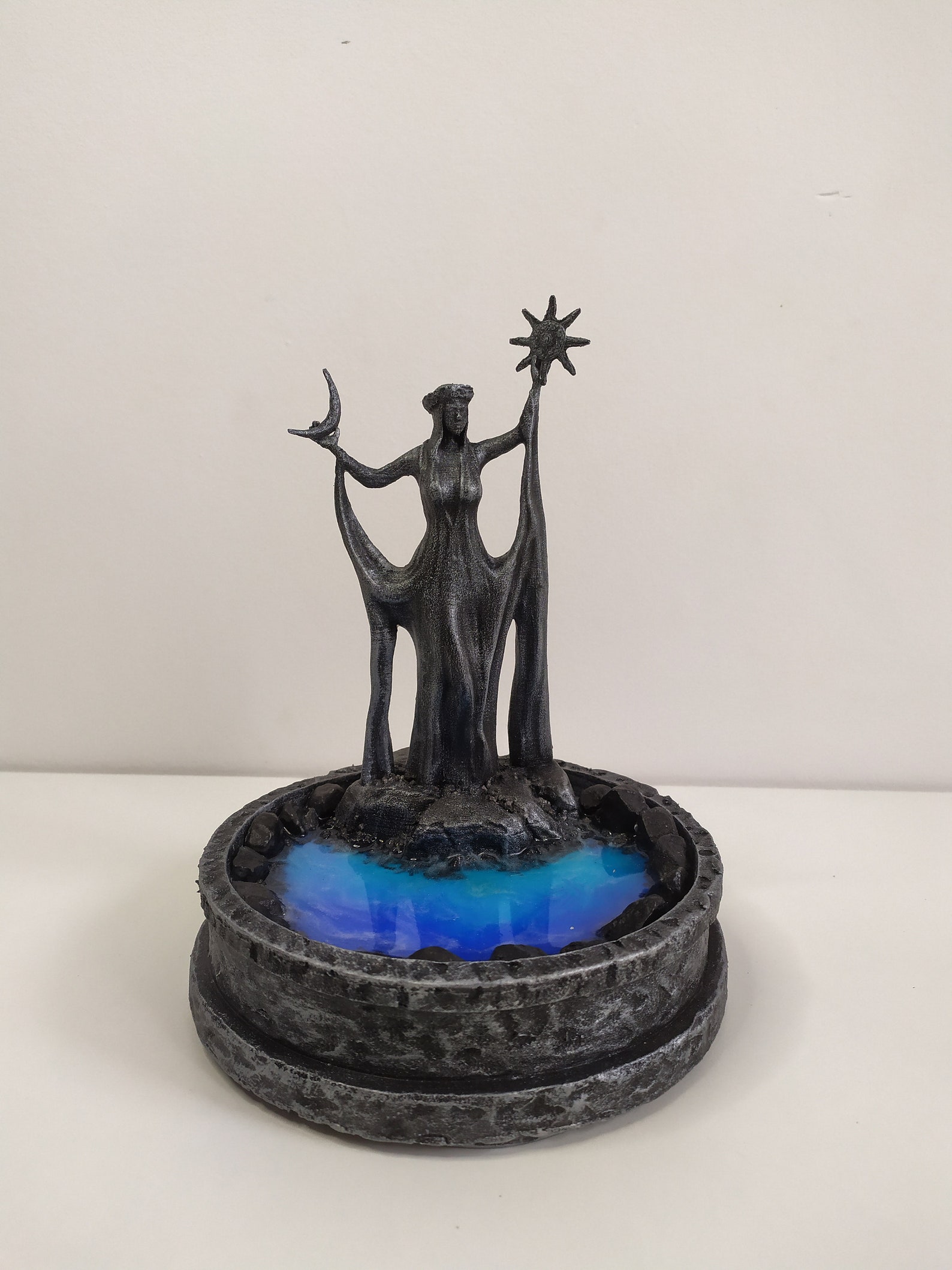 Handmade Skyrim Azura Night Light, Gamer Decor - Etsy