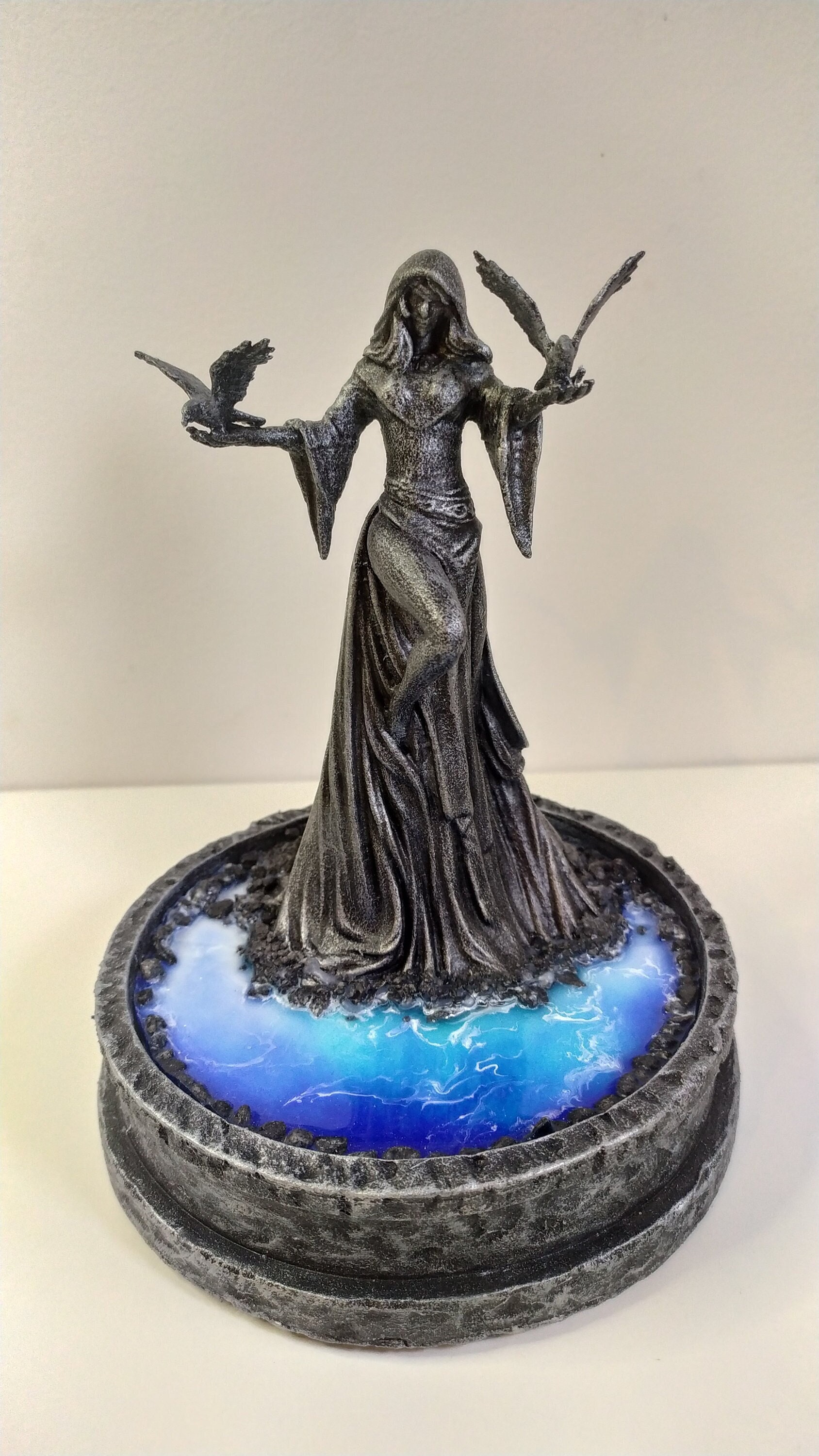 Night Light Daedric Goddess Nocturnal, LED Lamp, Illuminated Diorama ...