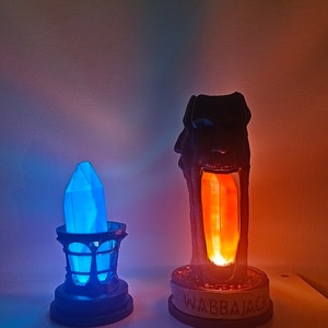 Night Light Soul Gem, LED Lamp, Illuminated Diorama Inspired by Skyrim ...