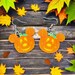 Mickey Mouse Pumpkin Earrings - Etsy
