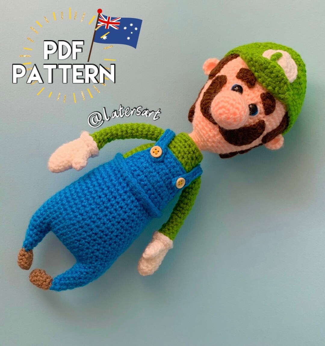 Luigi Crochet Pattern - Etsy UK