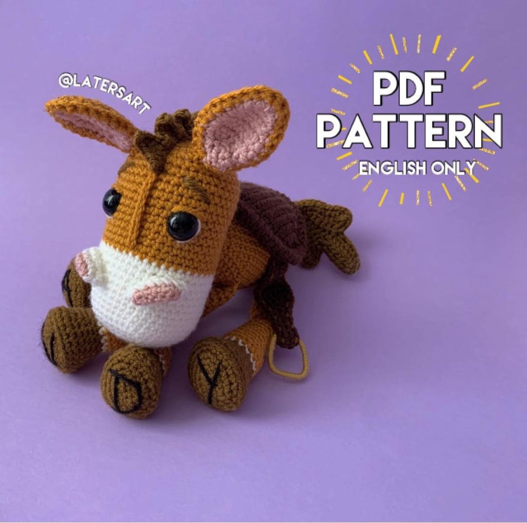 Bullseye Toy Story Crochet Pattern - Etsy