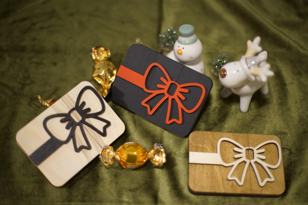 Gift Card Box | Wooden Voucher Box | Packaging for Vouchers | Voucher ...