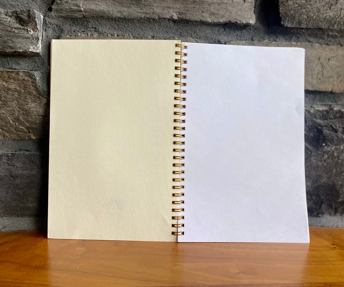 Upcycled Artistic Drawing Book, Handmade Sketchbook Made From Recycled ...