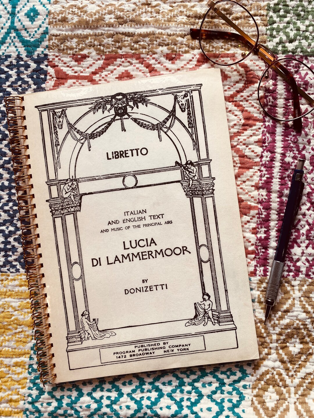 Upcycled Notebook - Vintage Book Spiral Notebook for Sketching Drawing ...