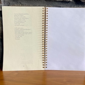 Upcycled Artistic Drawing Book, Handmade Sketchbook Made From Recycled ...