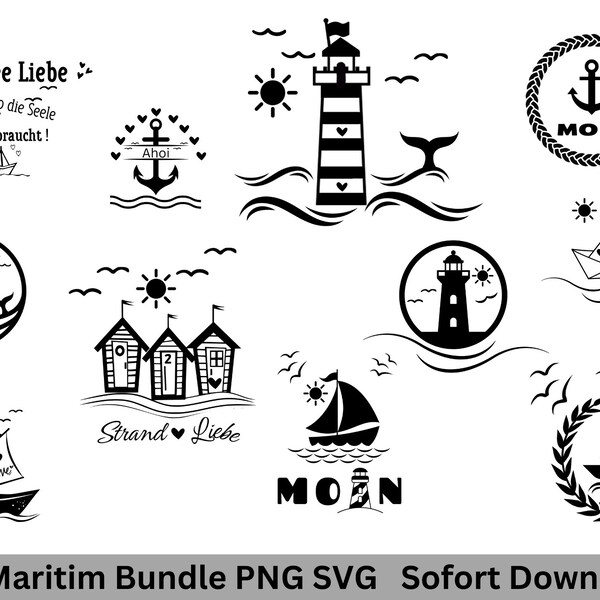 Plotterdatei maritim - Etsy.de