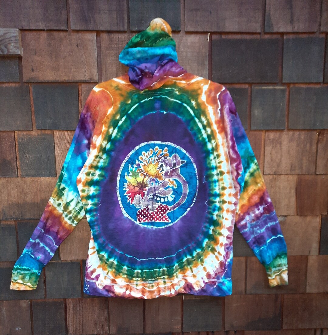 Women's 2x Lightweight Batik Europe 72' Ice Cream Kid Plus Ice Dyed Zip ...