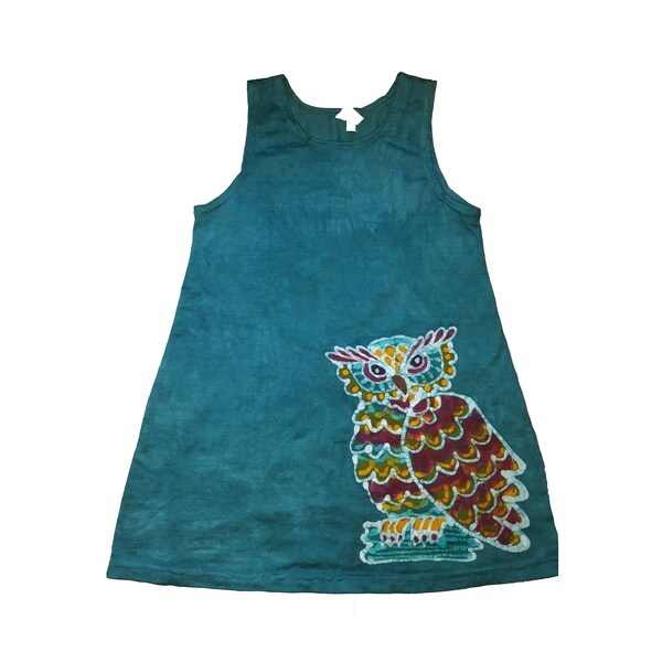 Girls Owl Dress - Etsy