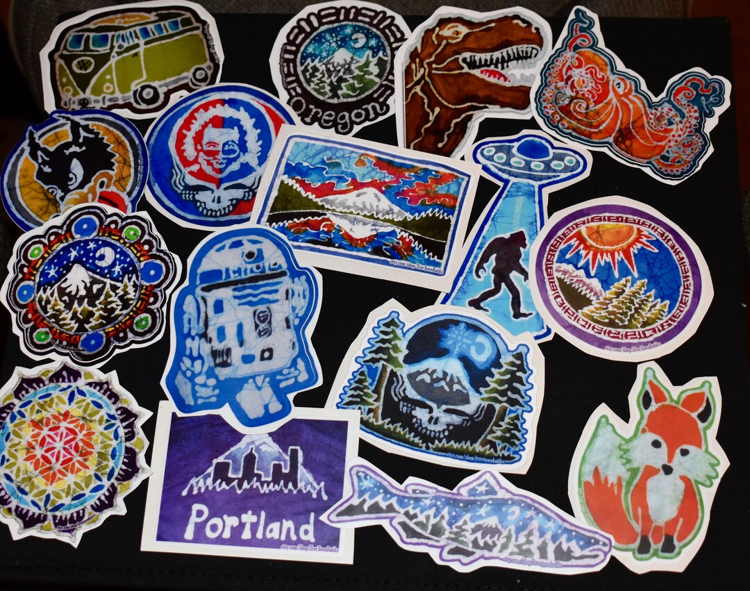 5 Pack of Vinyl Stickers Vinyl Decal Laptop iPhone Stickers Decal ...