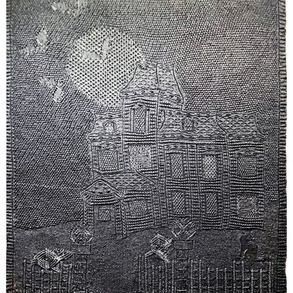 Haunted House Knitting Pattern - Etsy