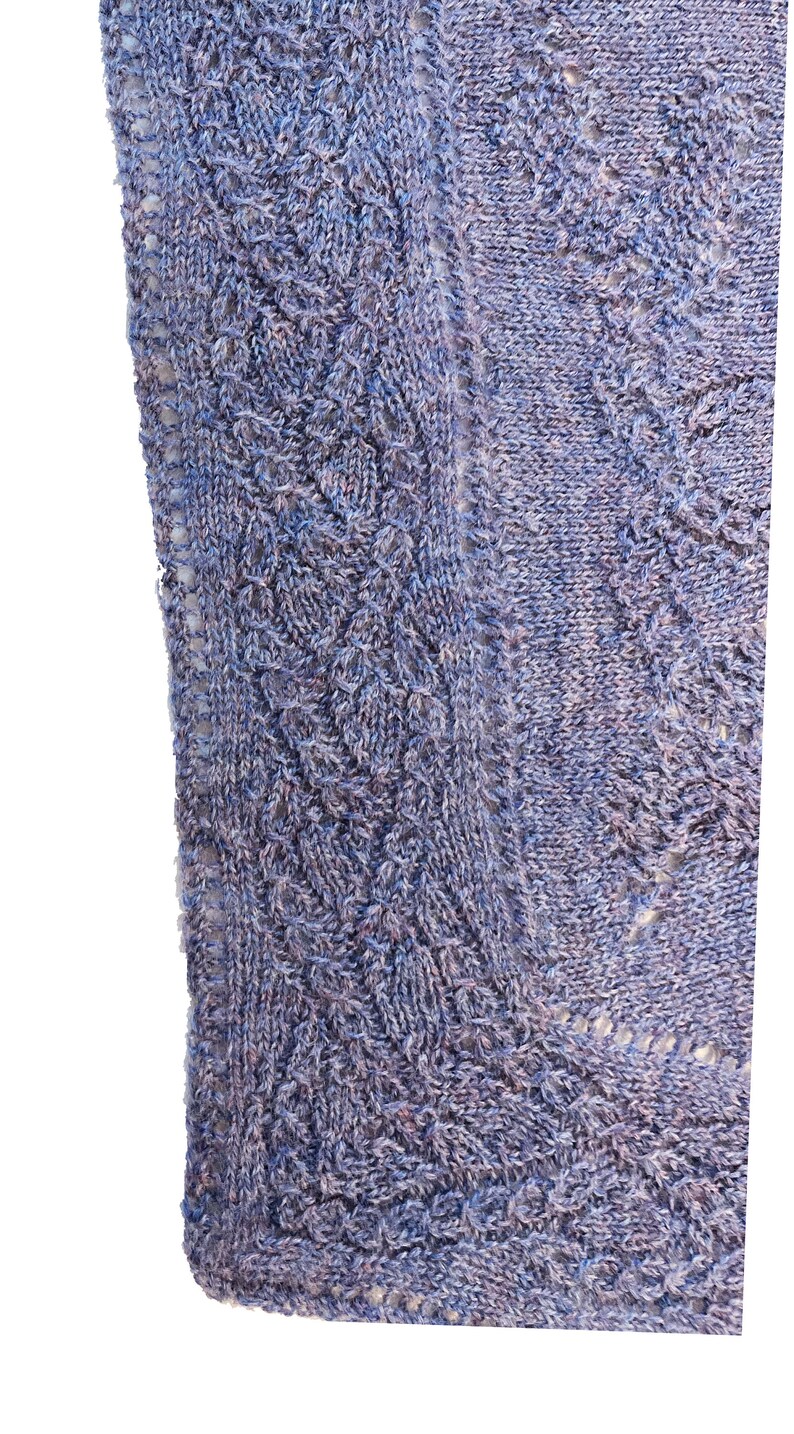 Thistle and Rose Shawl Pattern - Etsy