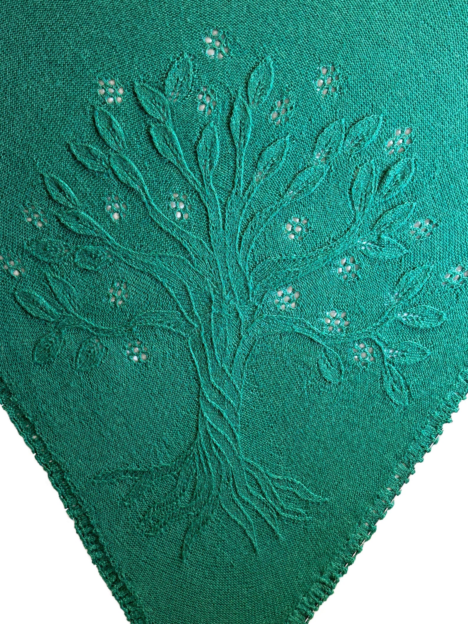 Tree of Life Shawl Knitting Pattern - Etsy