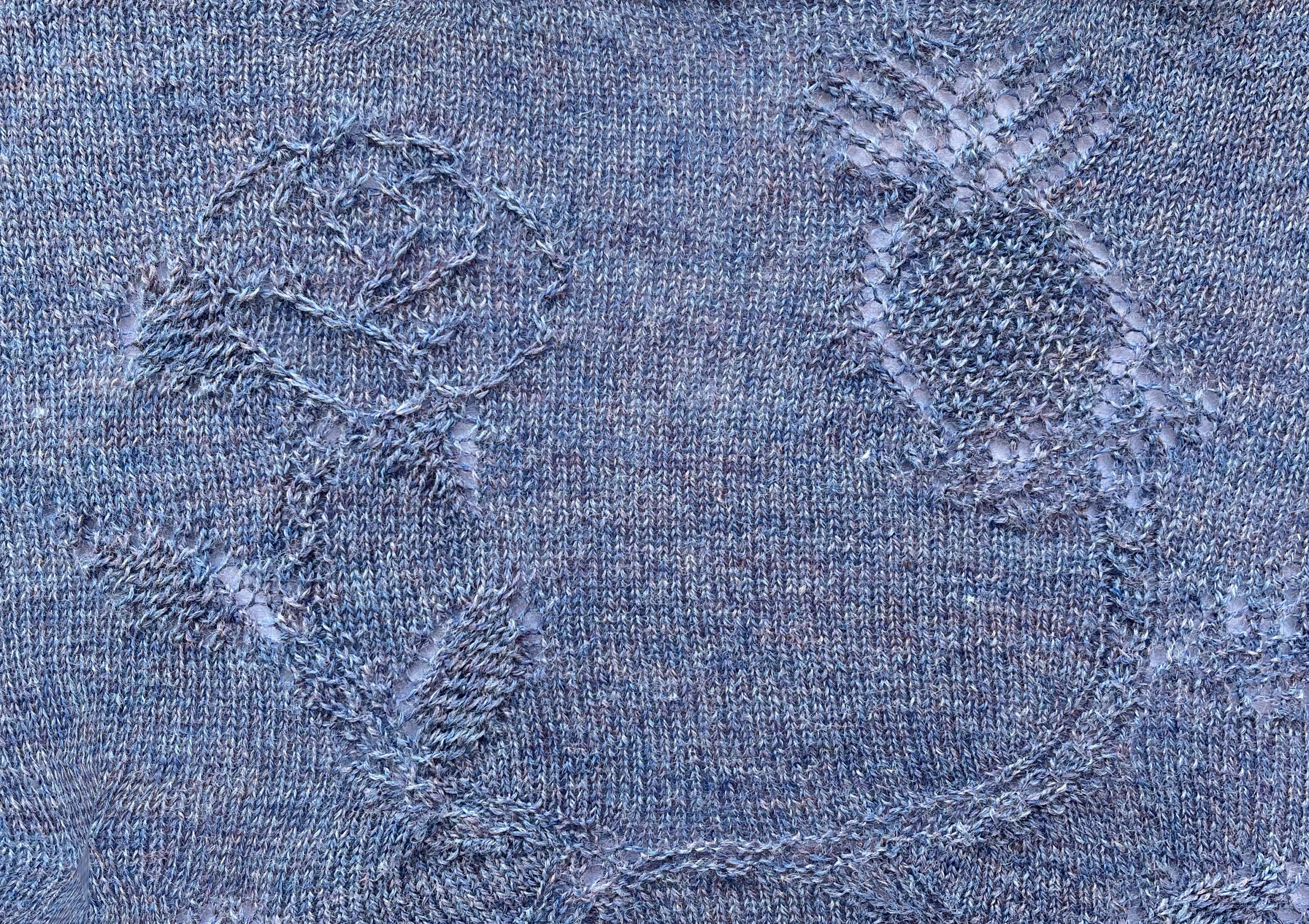 Thistle and Rose Shawl Pattern - Etsy